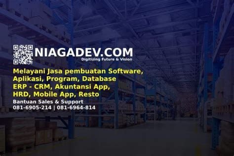 Jasa Pembuatan Aplikasi Database Niaga Dev Solution