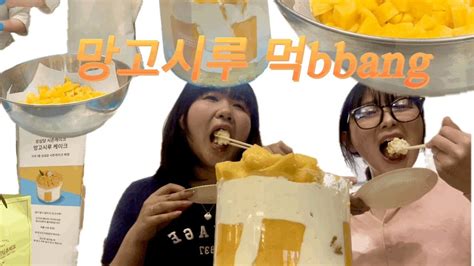 요즘 핫한 성심당 망고시루 먹방 Youtube