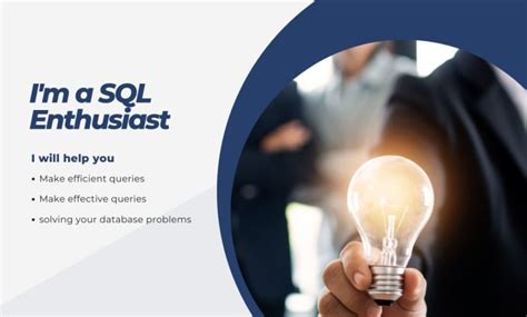 Assist You In Creating Efficient And Effective Sql Queries By Cipsoftweb Fiverr