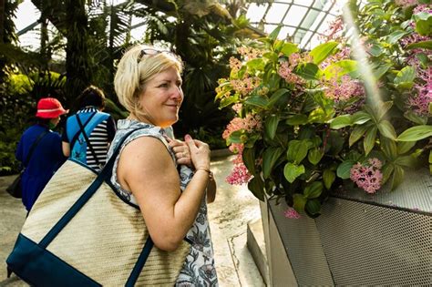 Premium Photo Smiling Mature Woman Standing In Park