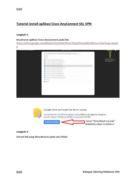 Tutorial Install Aplikasi Cisco Anyconnect Ssl Vpn Pdf