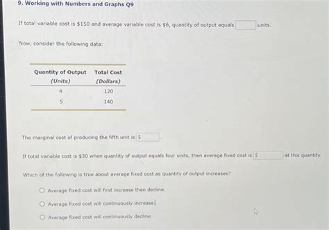 solved 9 working with numbers and graphs 29 if total