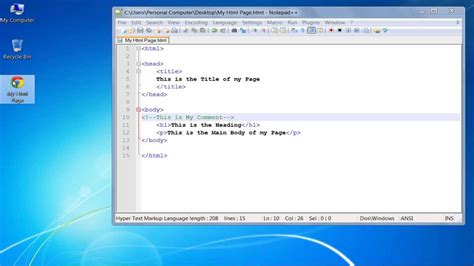 Comment In Html