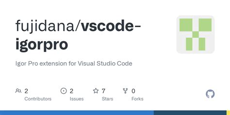 Github Fujidana Vscode Igorpro Igor Pro Extension For Visual Studio Code