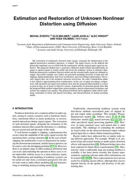 Estimation And Restoration Of Unknown Nonlinear Pdf Distortion Mathematical Optimization