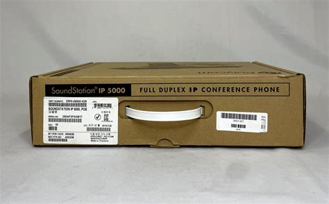 Polycom SoundStation IP 5000 Full Duplex IP Conference Phone 2200 30900 025 EBay