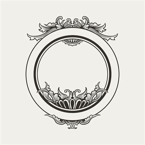Premium Vector Ornament Frame For Design Template