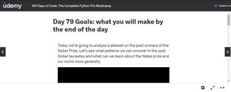 My 100 Day Python Coding Journey On Nobel Prize Ashish Chavan Posted
