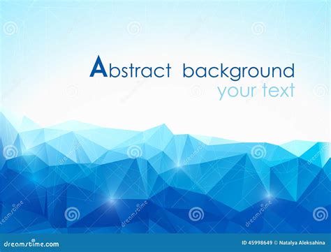 Vector Abstract Polygonal Background Stock Vector Illustration Of Modern Shape 45998649