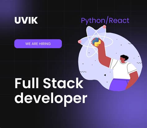 Daiana Turetska On Linkedin Python Pythondeveloper Fullstack React Uvik Vacancypython