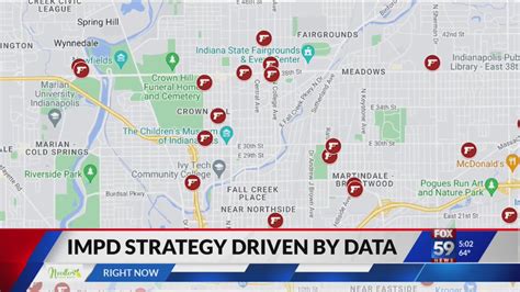 Impd Depending On Data To Mark High Crime In Indy Neighborhoods Fox 59