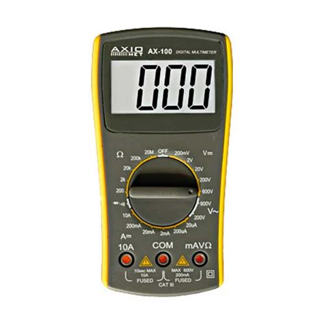 Axiomet Ax 100 Digitale Multimeter Hobbyelectronica