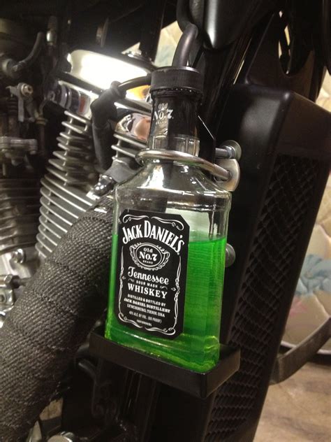 Jack Daniels Overflow Bottle Motorcycle Jack Daniels Cafe Racer Parts Cafe Racer