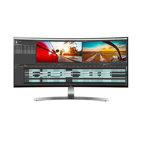 Jual LG 34UC99 W Curved UltraWide QHD IPS Monitor White Di Seller Aneka Shopping Mangga Dua