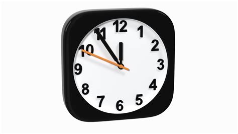 3d Iphone Ios Clock Icon Model Turbosquid 2218486