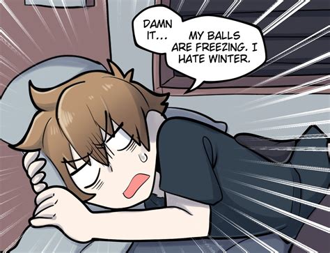 Daily Life Of An Office Worker With An Abnormally Large Cock And Balls