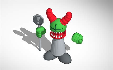 3d Design Tricky The Clown Tinkercad