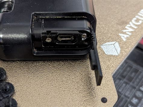 Tandem T Slim X Charging Port Cover By Koli Download Free Stl Model Printables Com