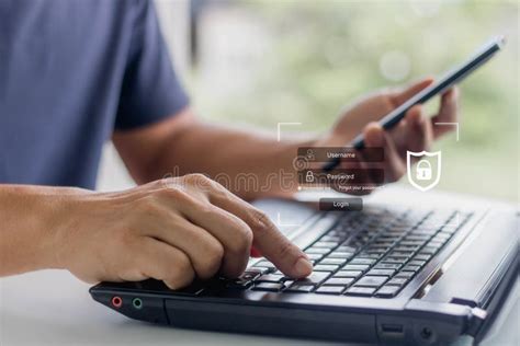 Cyber Security And Data Protection Log In With Username And Password