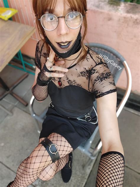 What Do You Think Of This Nerdy Femboy Goth 🖤 Rfemboyfashion