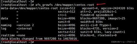 vmware虚拟机扩展linux的root根目录磁盘空间（centos7） linux虚拟机扩容根目录 csdn博客