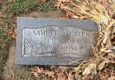 Samuel J Green 1949 1994 Mémorial Find A Grave