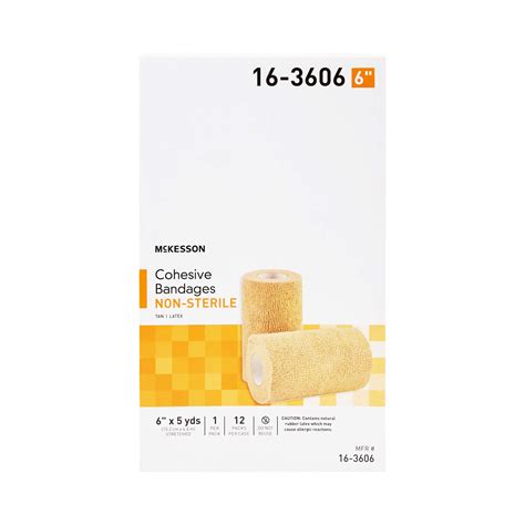 McKesson Elastic Cohesive Sterile Compression Bandage X Yards