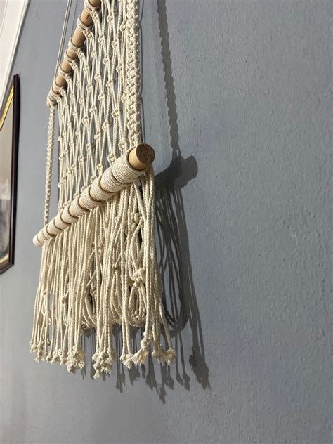 Toy Hammock Cute Boho Storage Boho Fruit Hammock Shelf Etsy