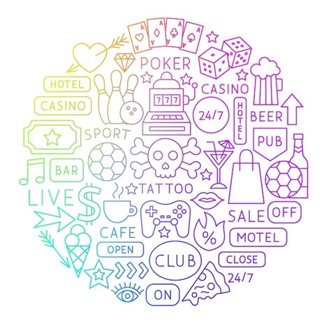 Premium Vector Retro Line Icon Circle Design Vector Illustration Of
