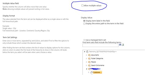Why Our Managed Metadata Site Column Do Not Have Any Managed Property