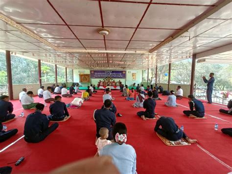 ၇၇ နှစ်မြောက် မြန်မာနိုင်ငံမီးသတ်တပ်ဖွဲ့နေ့ကို ကြိုဆိုဂုဏ်ပြုသောအားဖြင့် စုပေါင်း‌ ဆွမ်းကပ်လှူဒ