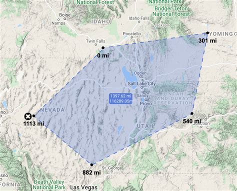 area and perimeter calculator map land area and perimeter maptive