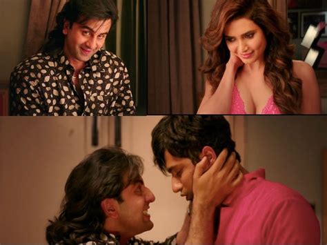 Ranbir Kapoor Gets Seduced By Karishma Tanna In Sanju Song Ranbir Kapoor Karishma Tanna Get