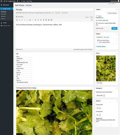 Image Contest Images Galleries By Vanquish Codecanyon