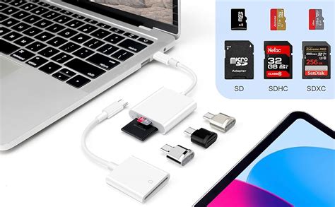 Aiyeen Type C Tf Card Memory Card Reader Adapter With Keychain Usb 3 0 Type C To