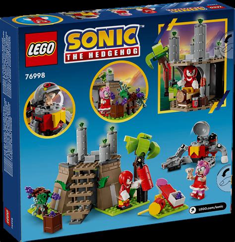 Lego Sonic Knuckles And The Master Emerald Shrine Bricksthailand