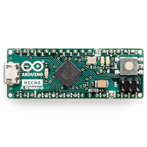 arduino micro with soldered headers arduino a000053