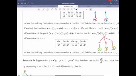 Chapter 2 Functions Of Several Variables Ep10 The Chain Rule Youtube