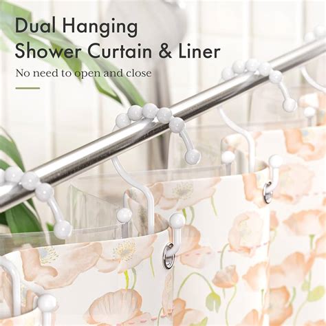 Clear Shower Curtain Hooks