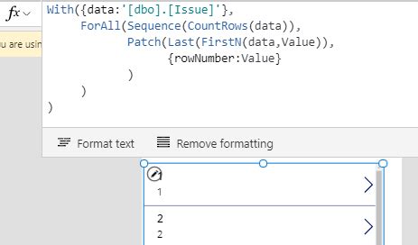 Power Apps Guide Formulas Generating Row Numbers Part 3 Power Apps Guide Blog