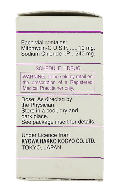 Buy Mitomycin Generic Mitozytrex Injection Online