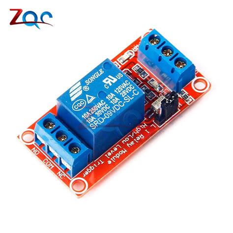One Channel V Relay Module Board Shield With Optocoupler Support High And Low Level Trigger