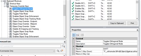 Shift Temp Override Key Not Working Autodesk Community