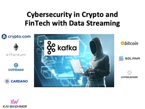 Kai Waehner On Linkedin Apache Kafka In Crypto And Finserv For