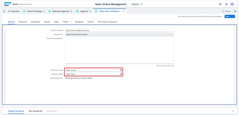 create process visibility scenario sap tutorials