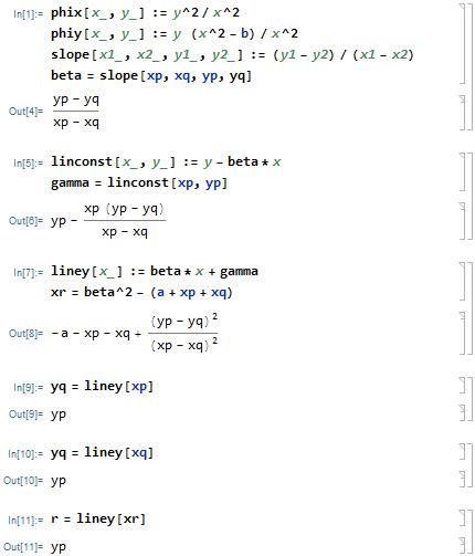 Warning Messages Mathematica Puts Function With Certain Constants On