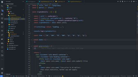 cant access the coin data in cryptodetails jsx · issue 80