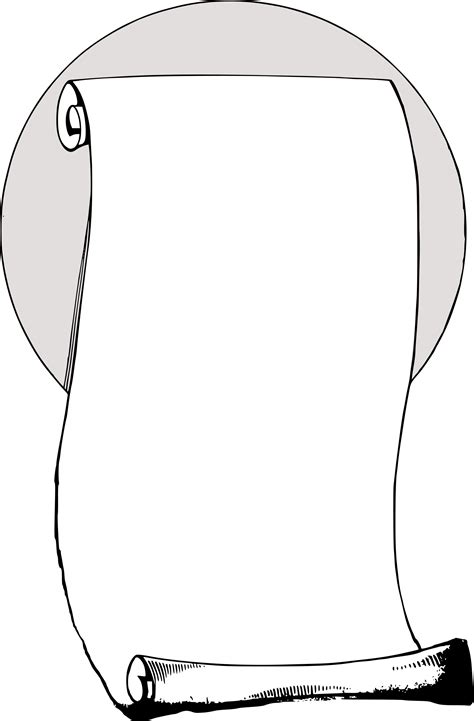 Clipart Awesome Scroll Frame