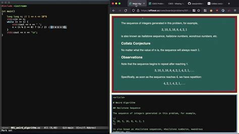 Cses Problem Solving Club Meetup 1 Weird Algorithm To Increasing Array 19 Oct 2021 Youtube