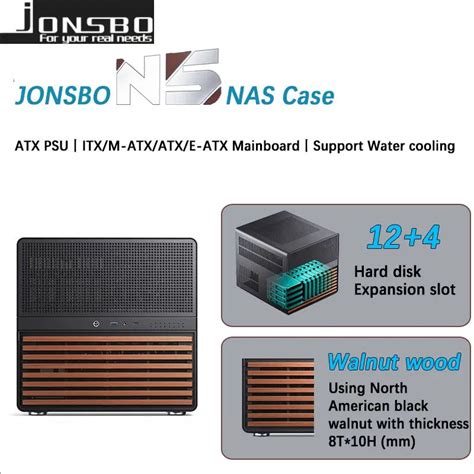 Jonsbo N5 Nas Case Uses North American Walnut Solid Wood Supports Itxm
